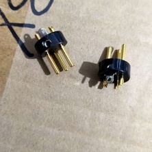 Jual Konektor Mic / Pin Mic / Bagian Dalam Mic Kaki Tiga WARNA EMAS ...