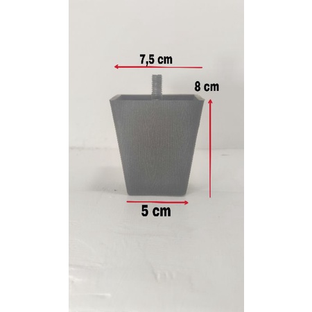 Jual kaki stabil piramid kotak 8 cm baut | Shopee Indonesia