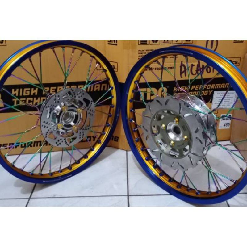 Jual Paketan velg tdr ring 17 140 160 buat honda pcx lokal vario aerox nmax | Shopee Indonesia