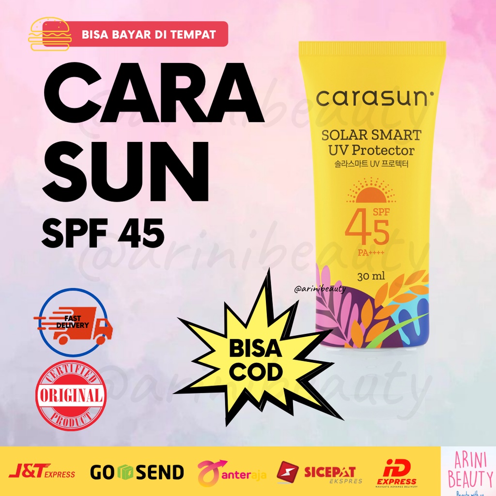 Jual CARASUN Solar Smart UV Protector SPF 45 8ml | 30ml | Shopee Indonesia