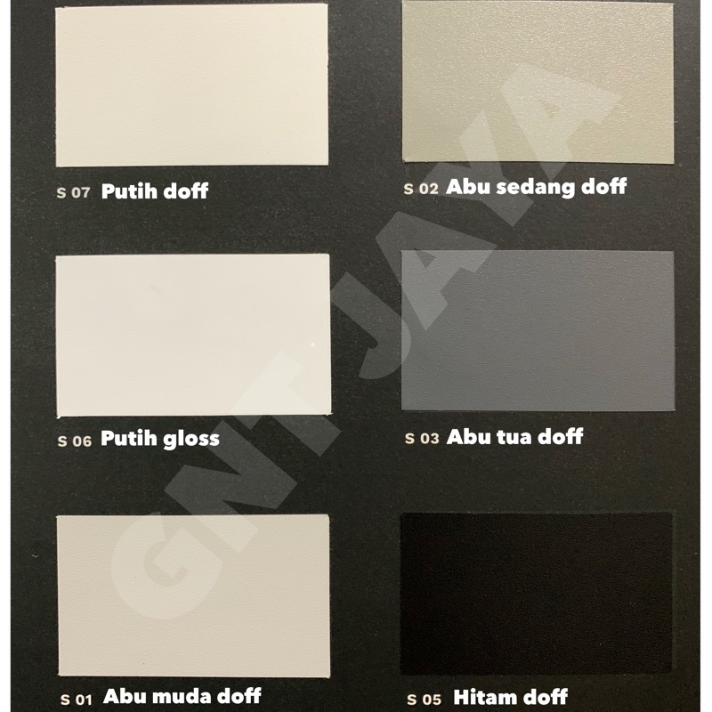 Jual SUPERCON ECOSHEET GROSIR 1 roll isi 50m putih hitam doff gloss abu ...