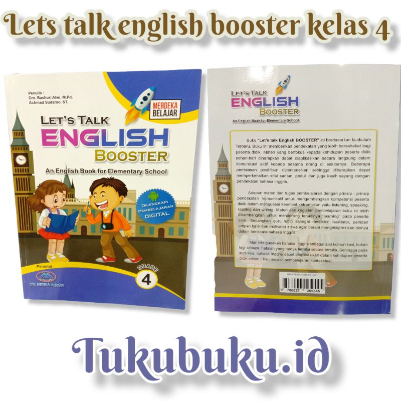 Jual BUKU BAHASA INGGRIS SD LET'S TALK BOOSTER KELAS 4 | Shopee Indonesia