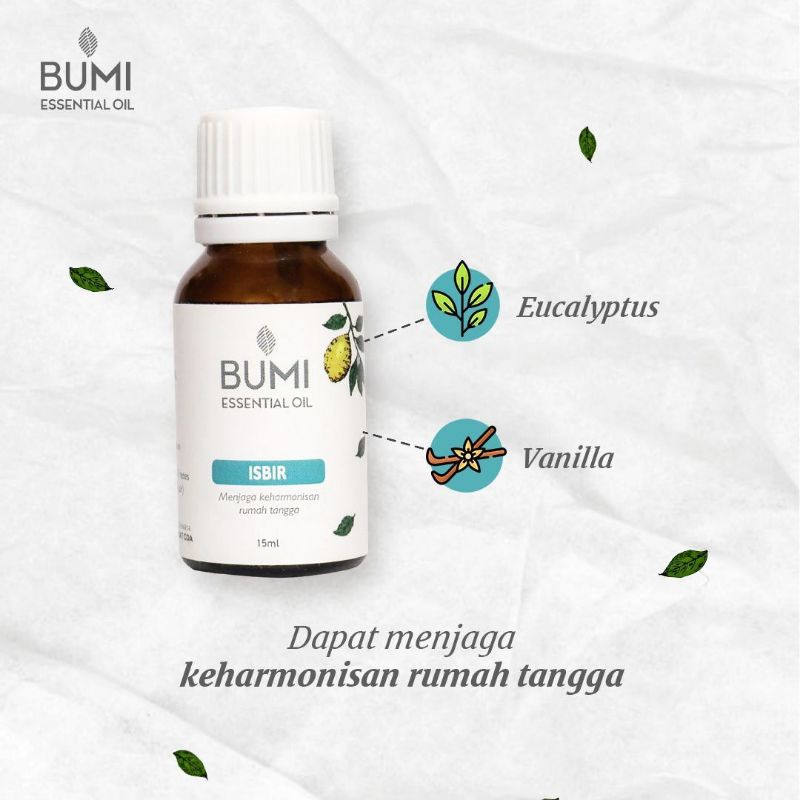 Jual Bumi Essential Oil ISBIR 15ml ( Drop/Tetes ) | Shopee Indonesia
