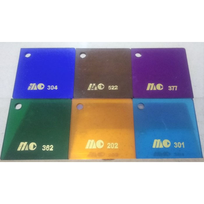 Jual Acrylic Akrilik Lembaran 2Mm Ukuran 92X45Cm Warna Transparan 038 ...