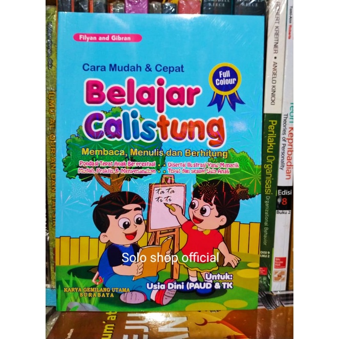 Jual BUKU CALISTUNG CARA MUDAH DAN CEPAT BELAJAR CALISTUNG MEMBACA MENULIS BERHITUNG UNTUK USIA ...