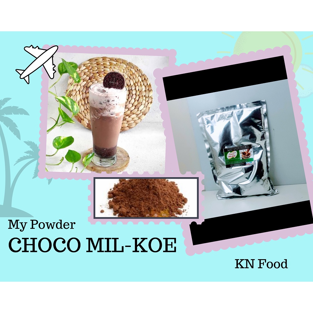 Jual bubuk coklat choco milkoe 1kg | Powder Drink Rasa Milko 1KG ...