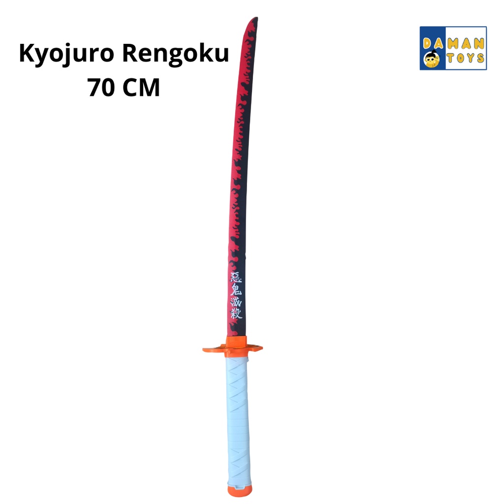 Jual ML49VM Mainan Pedang Nichirin Tanjiro Kimetsu No Yaiba Rengoku ...