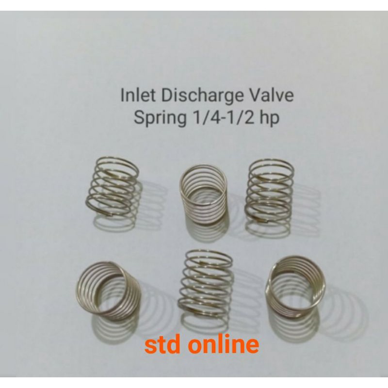 Jual 1/4hp spring valve kompresor Inlet discharge valve spring 1/4hp -1 ...
