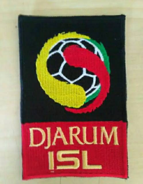 Jual Patch Logo Liga Jarum ISL Bordir Komputer Manual Emblem Tebal ...