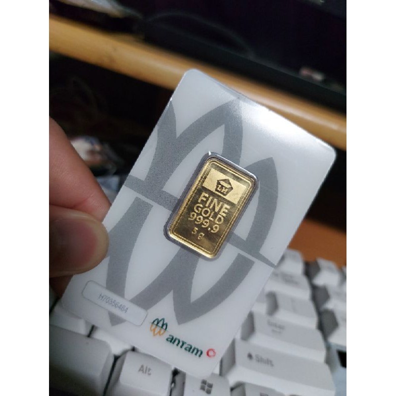 Jual Emas Antam 5gr (Sertifikat barcode) | Shopee Indonesia