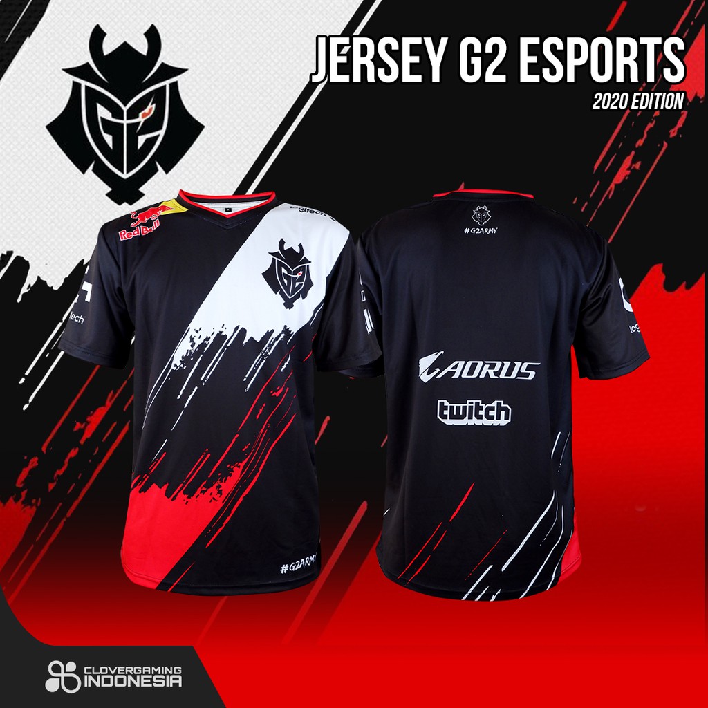 Jual Jersey G2 Esports 2020 Edition - Baju Kaos Gaming Esports | Shopee ...