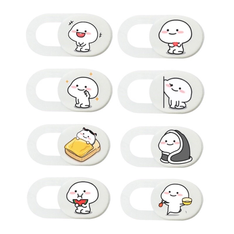 Jual [Edisi Pentol Quby] Penutup Kamera Stiker Lucu Webcam Cover Camera ...