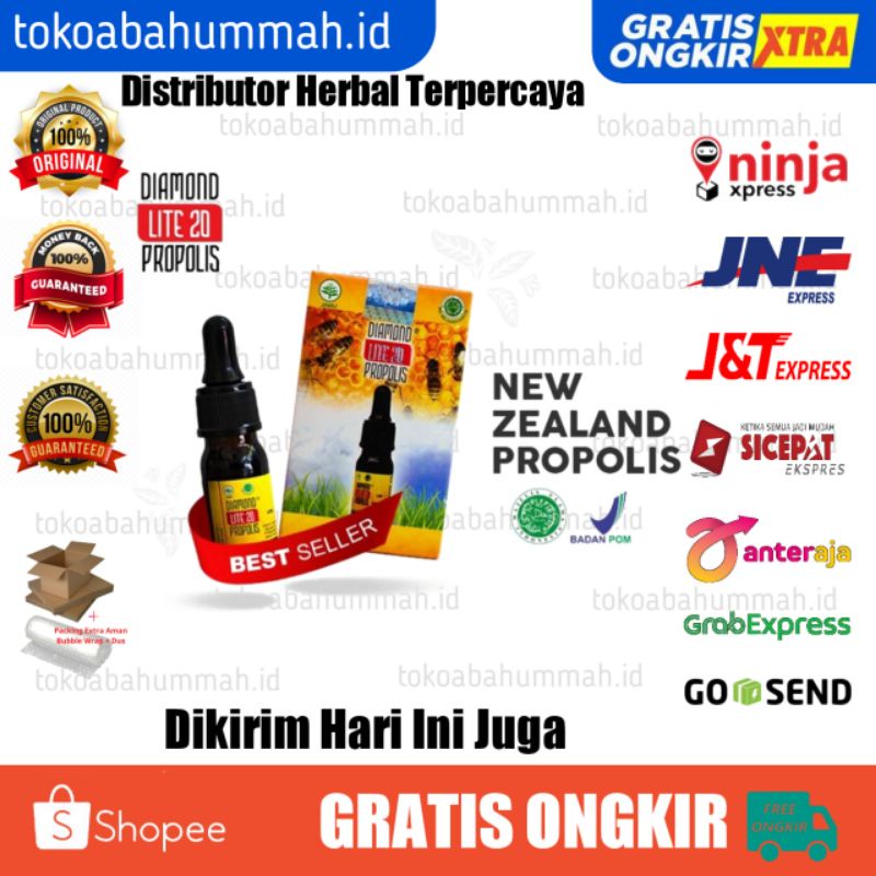Jual Propolis Diamond Lite 20 Premium Original New Zealand 100 Original ...