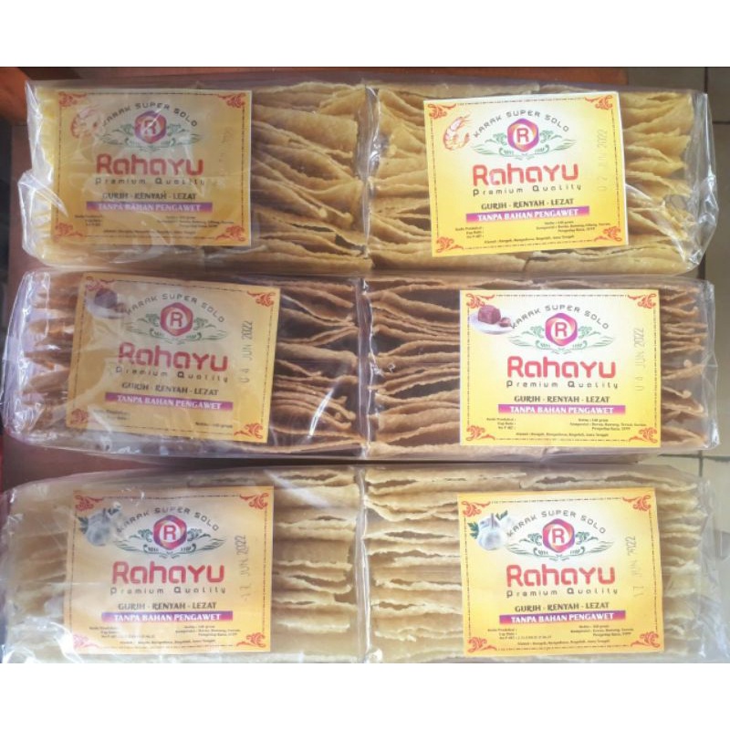 Jual [10 BUNGKUS] Karak Solo Rahayu 10 Bungkus Renyah Gurih | Shopee ...
