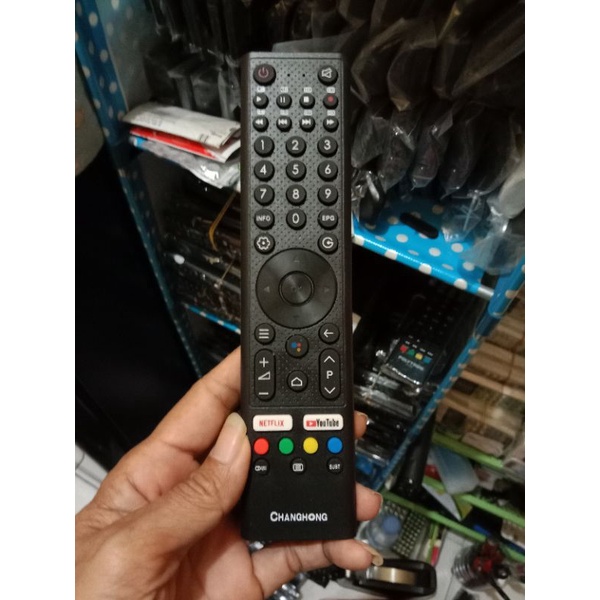 Jual REMOT TV CHANGHONG LCD/LED ANDROID SMART TV | Shopee Indonesia Jual REMOT TV CHANGHONG LCD/LED ANDROID SMART TV | Shopee Indonesia