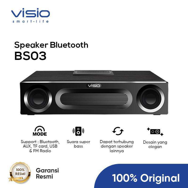 Jual SPEAKER VISIO BS02 TWS BASS SPEAKER | Shopee Indonesia