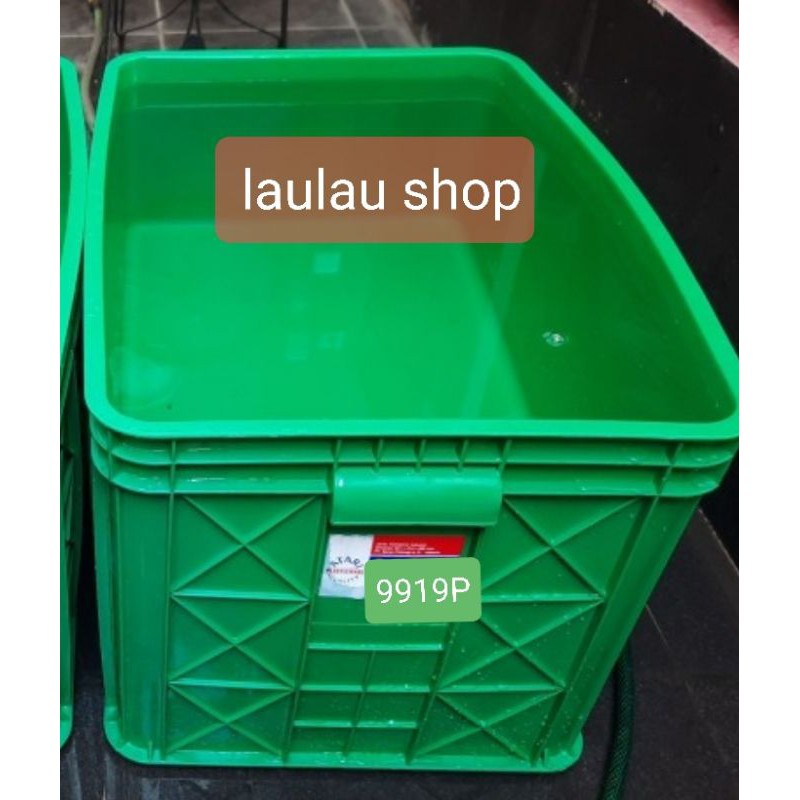 Jual 63x41x30 Box Container 68 Liter Atari Green Leaf 9919 P Krat ...