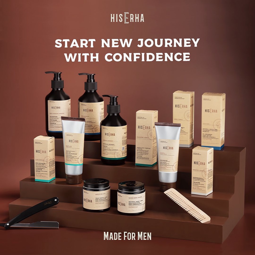 Jual HISERHA Skincare (Face Wash, Essence) | HISERHA Hair Style ...