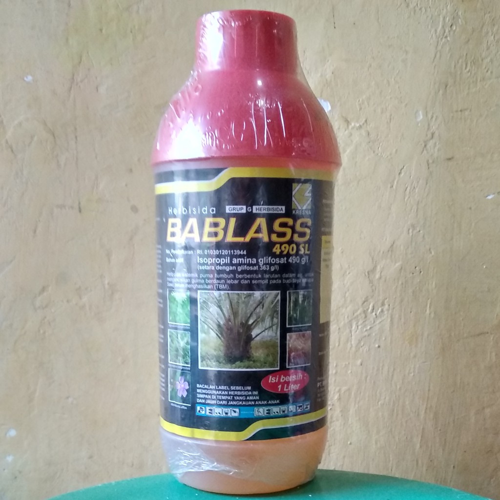 Jual Herbisida Sistemik Purna tumbuh BABLASS 490SL 1LITER bahan aktif ...