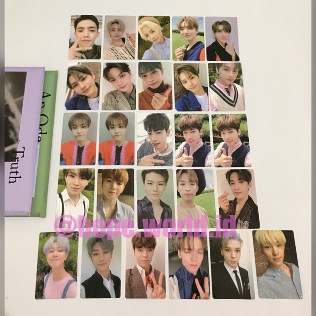 Jual SEVENTEEN AN ODE PHOTOCARD OFFICIAL [ODE TO YOU] SCOUPS JEONGHAN JOSHUA HOSHI WONWOO WOOZI ...