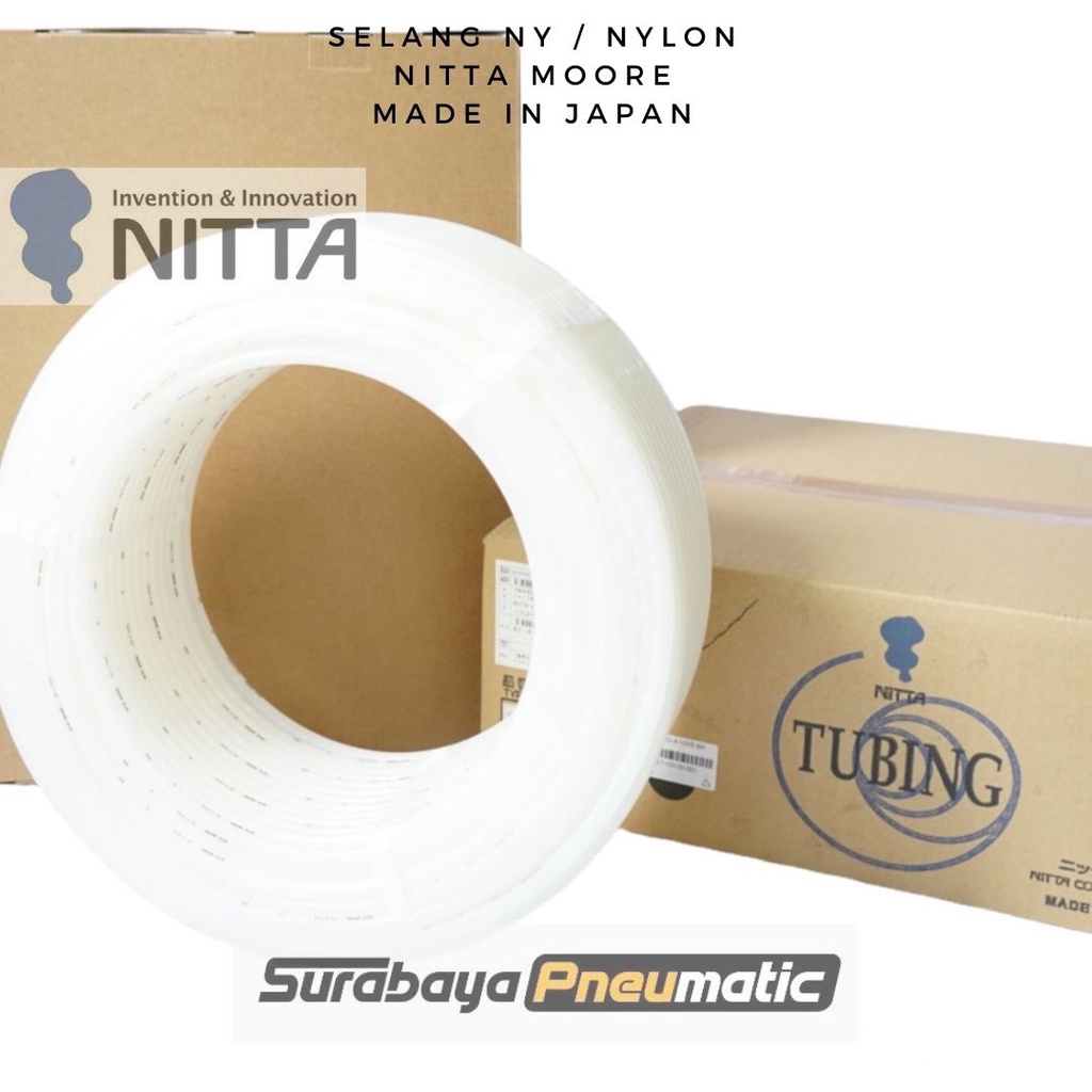 Jual NITTA MOORE - Selang Nylon N2-4-12x9 (12x9mm) - Made Japan - Selang NY | Shopee Indonesia