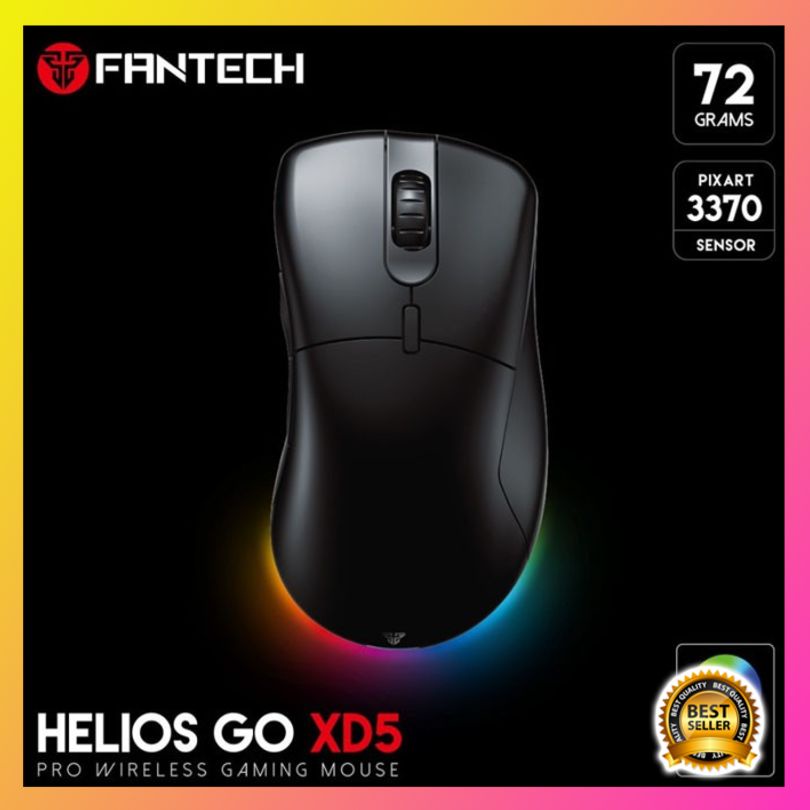 Jual Diskon Fantech XD5 Helios Go Pro Wireless Mouse Gaming RGB Dual ...