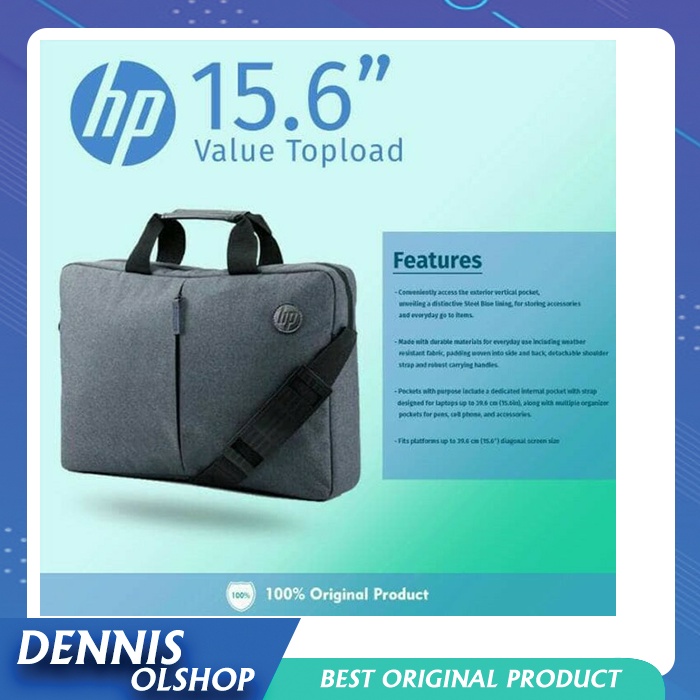 Jual Original Tas Laptop HP Size 14 - 15.6 inch 100% original | Shopee ...