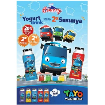 Jual Cimory Yoghurt Drink Tayo Yolite Kids Botol Mini Praktis 70 ml 1 ...