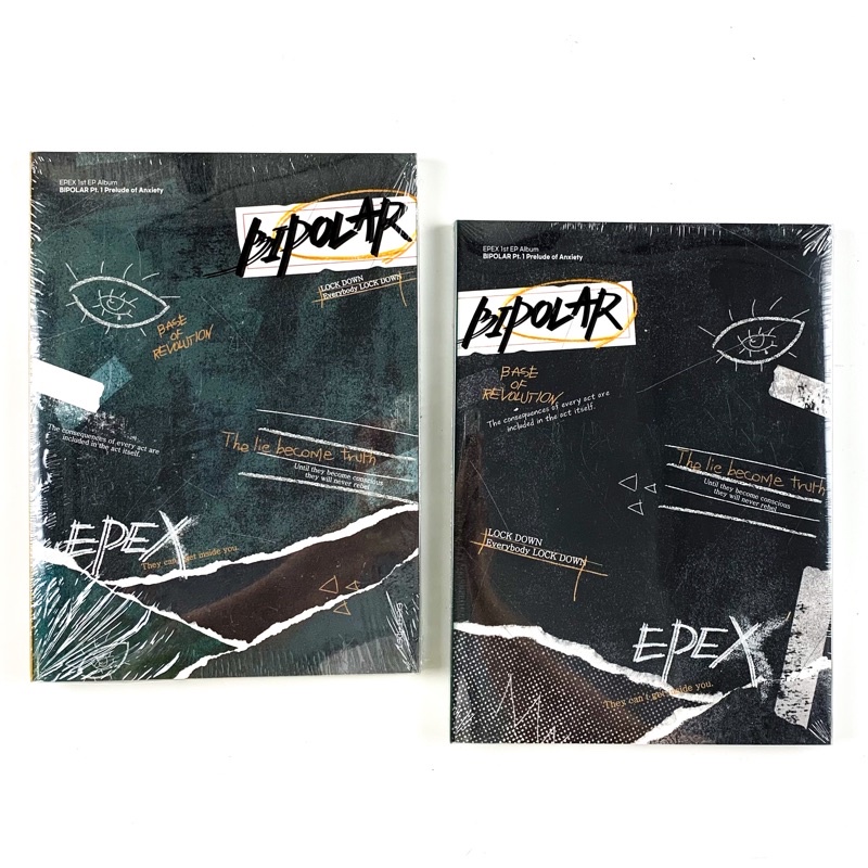 Jual EPEX 1st EP Album - Bipolar Pt.1 Book of Anxiety + Poster | Shopee ...