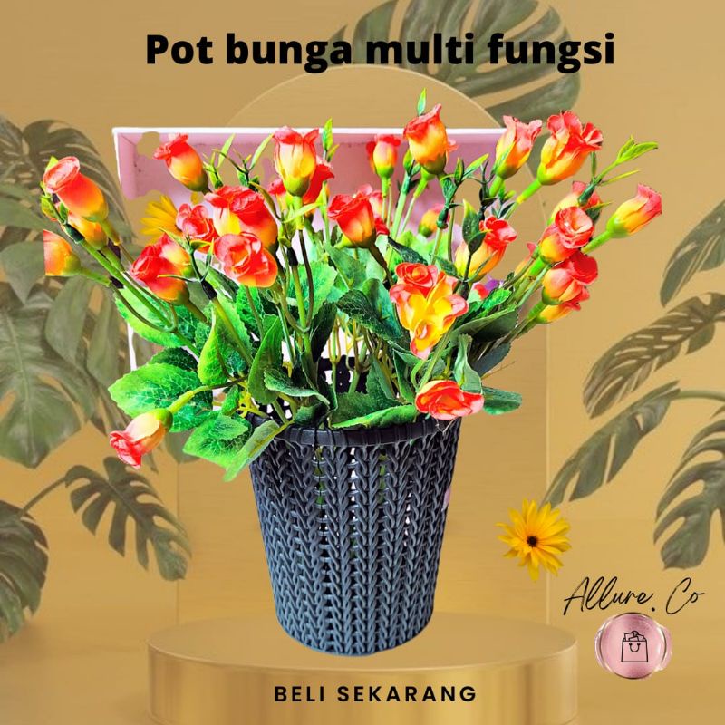 Jual Tempat Sendok / tempat vas bunga / tempat alat tulis / vas plastik ...