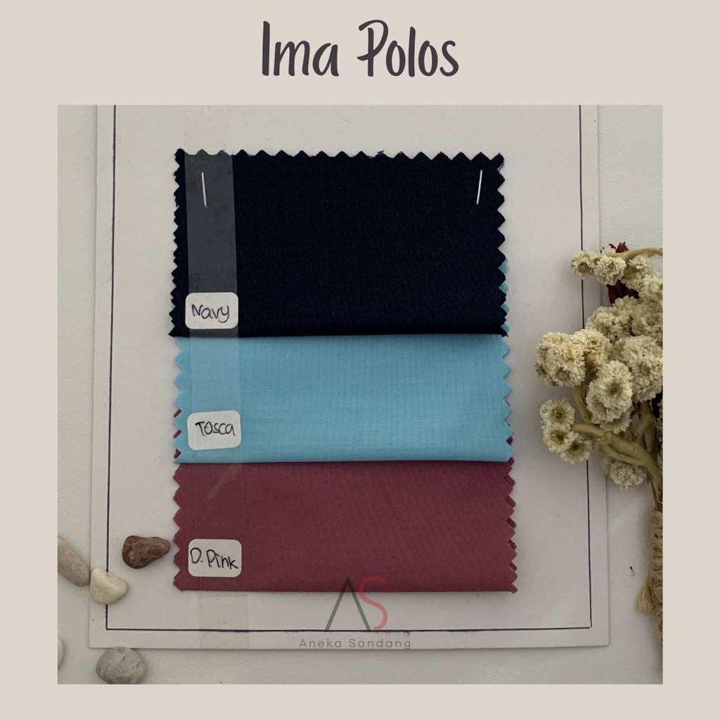 Jual Katalog Warna kain Ima Polos Aneka Sandang Textile | Shopee Indonesia