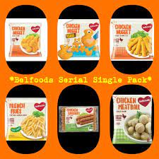 Jual Belfoods single pack naget sosis dan kentang | Shopee Indonesia