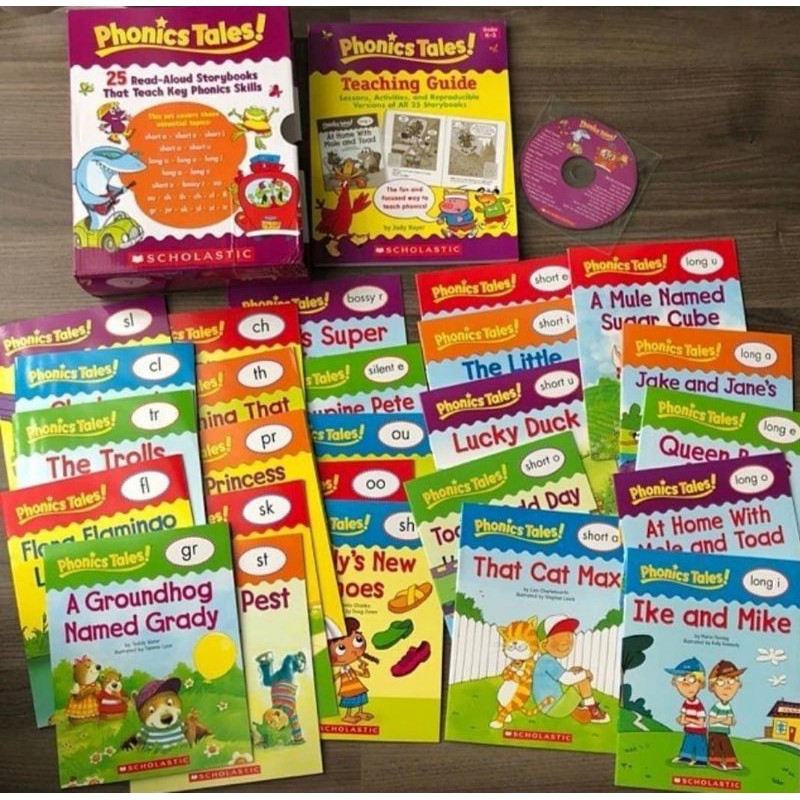 Jual Reading Line Book Phonics Tales Series by Scholastic | Shopee ...