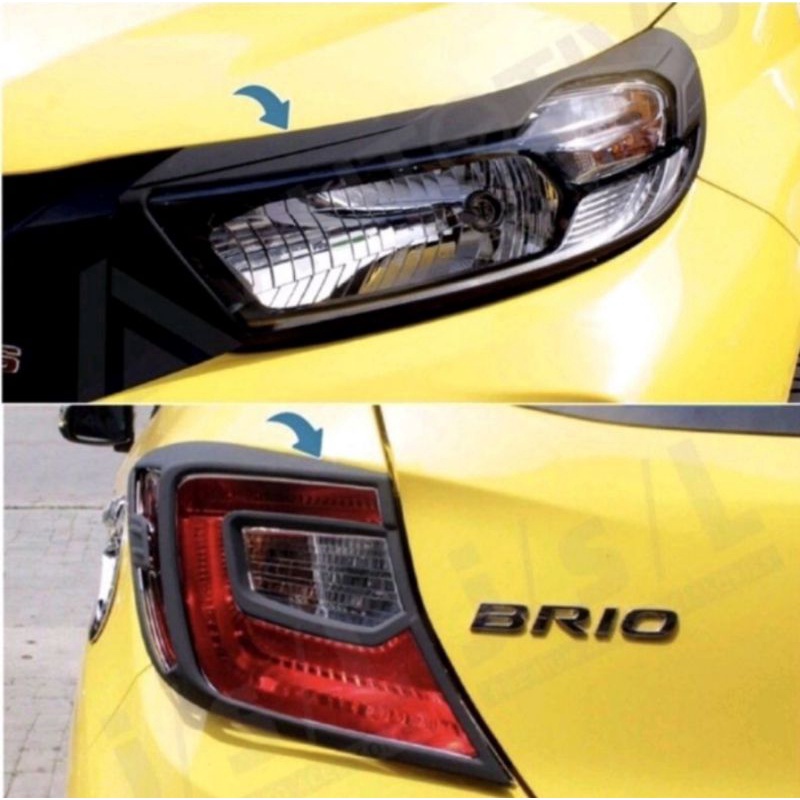 Jual ALL NEW BRIO 2018 2020 2021 PAKET GARNISH LAMPU HEAD TAIL LAMP ...