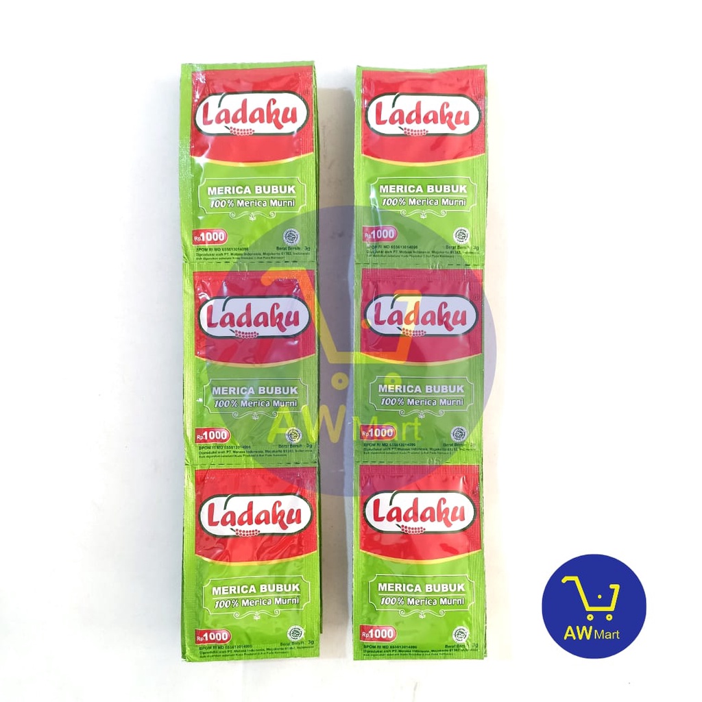 Jual LADAKU RENCENGAN (12 SACHET X 3 GRAM) - LADAKU MERICA BUBUK ...