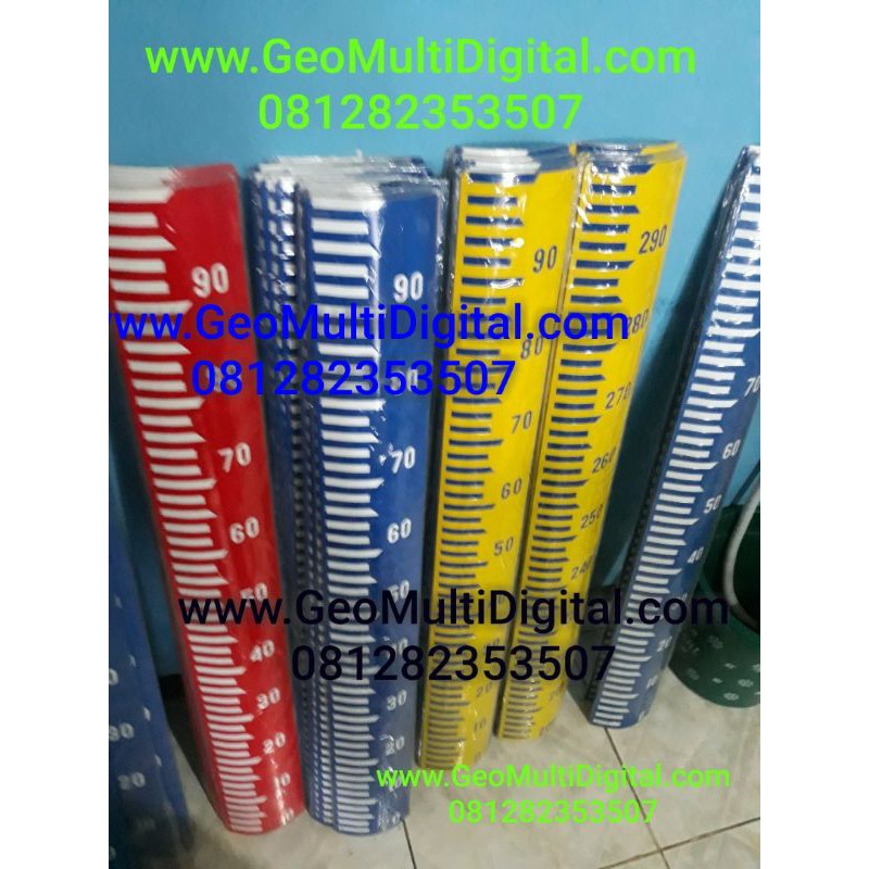 Jual Peil Schaal Scale plat ukur tinggi muka air | Shopee Indonesia