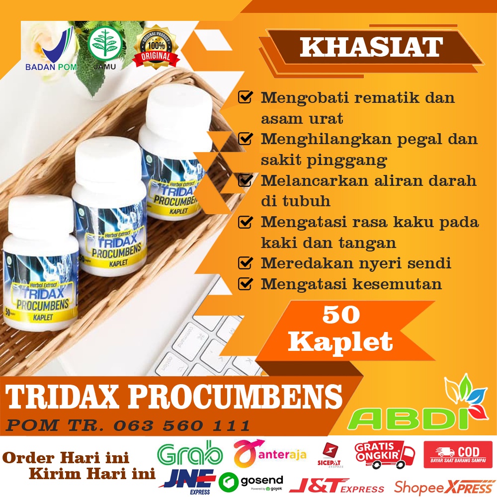 Jual Tridax Procumbens Kaplet Obat Untuk Asam Urat, Pegal Linu, Nyeri ...