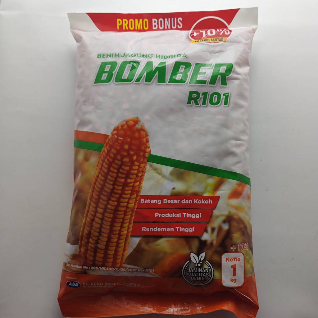 Jual Benih Jagung Hibrida BOMBER R101 1KG | Shopee Indonesia