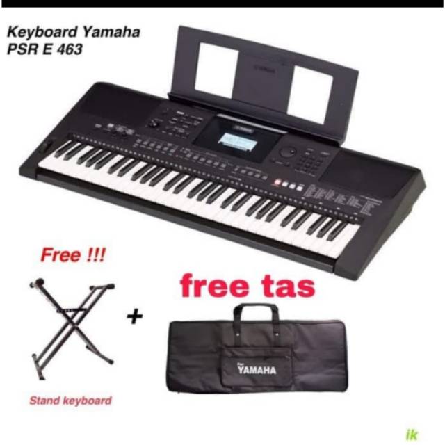 Jual KEYBOARD YAMAHA PSR E473/PSRE473/PSR E 473 ORIGINAL | Shopee Indonesia