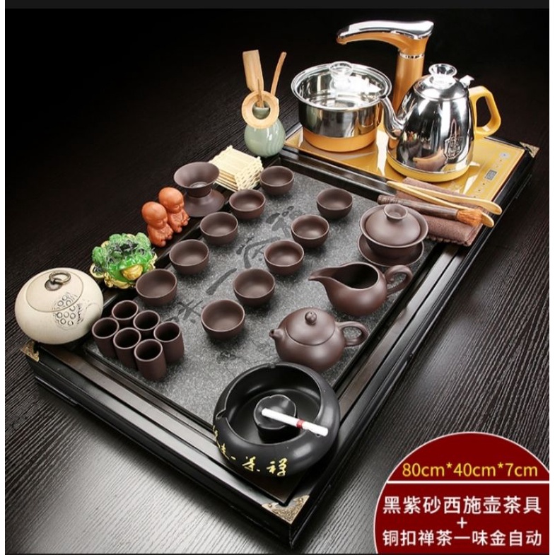 Jual tea set Chinese tea set kungfu tea set / teko set china | Shopee ...