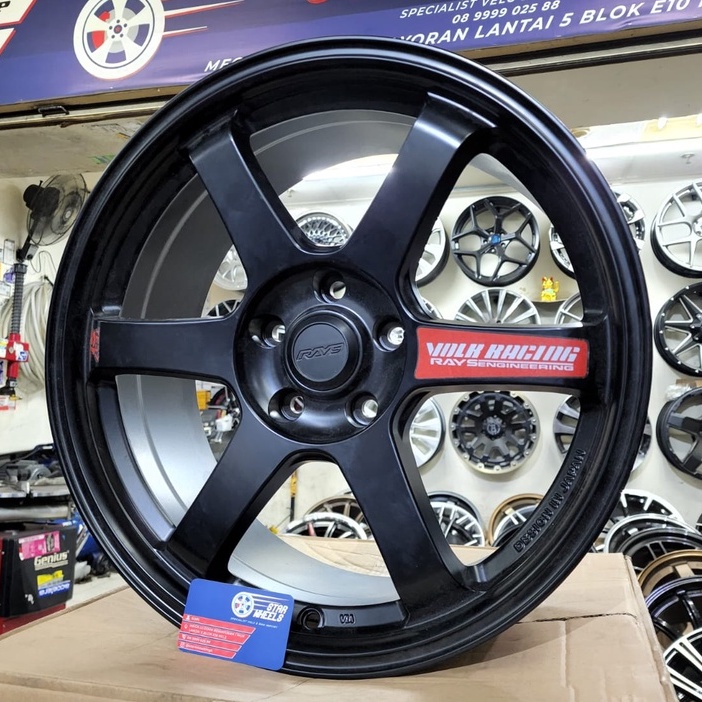 Jual Velg Mobil TE37 SL R18 x 8 Pcd 5x114.3 Et. 38 | Shopee Indonesia