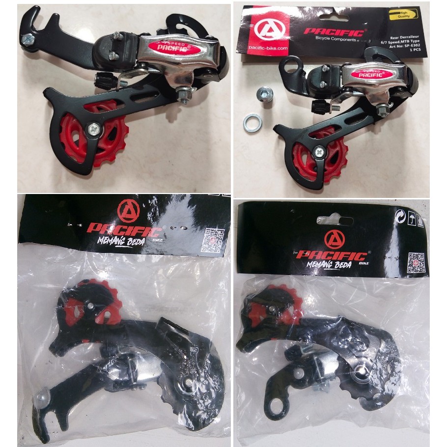 Jual RD Rear Derraileur Operan Gigi Sepeda 6 7 speed Pacific | Shopee ...