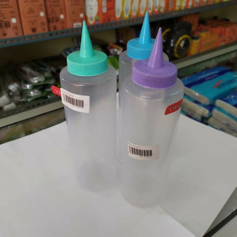 Jual BOTOL KECAP SAUS PLASTIK TUTUP LANCIP UK BESAR (BOTOL KECAP / SAUS UK BESAR) | Shopee Indonesia