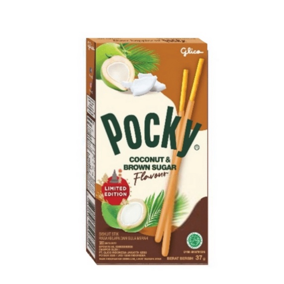 Jual GLICO POCKY REGULER 47 GRAM COKLAT STRAWBERRY ALMOND COOKIES AND ...