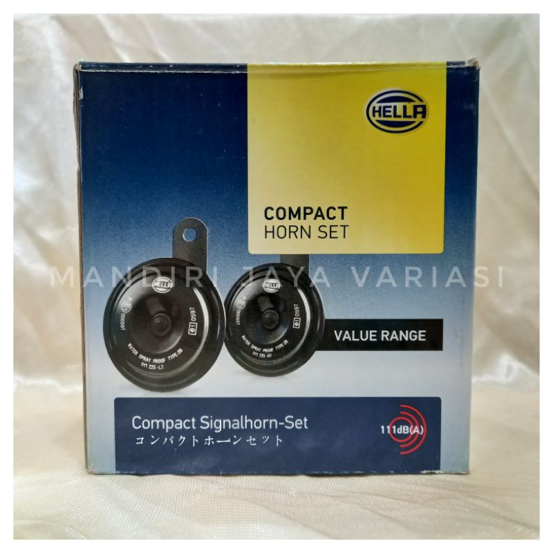 Jual HELLA Compact Horn Set | Shopee Indonesia