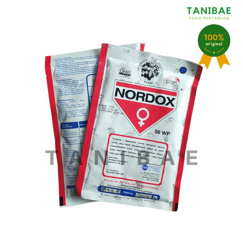 Jual Fungisida / Bakterisida Nordox 56 WP 100 g | Shopee Indonesia