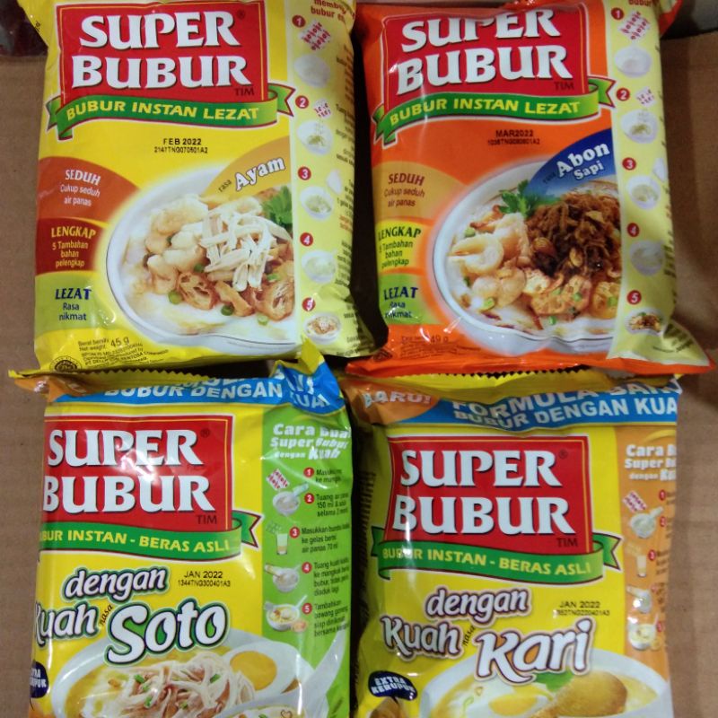 Jual Super Bubur Instan | Shopee Indonesia