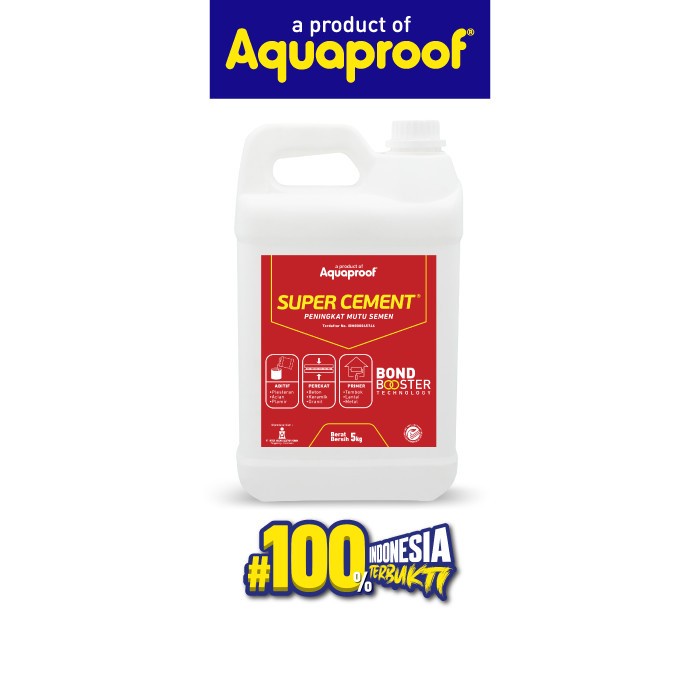 Jual SUPER CEMENT SUPERCEMENT - 1 Kg Aquaproof | Shopee Indonesia