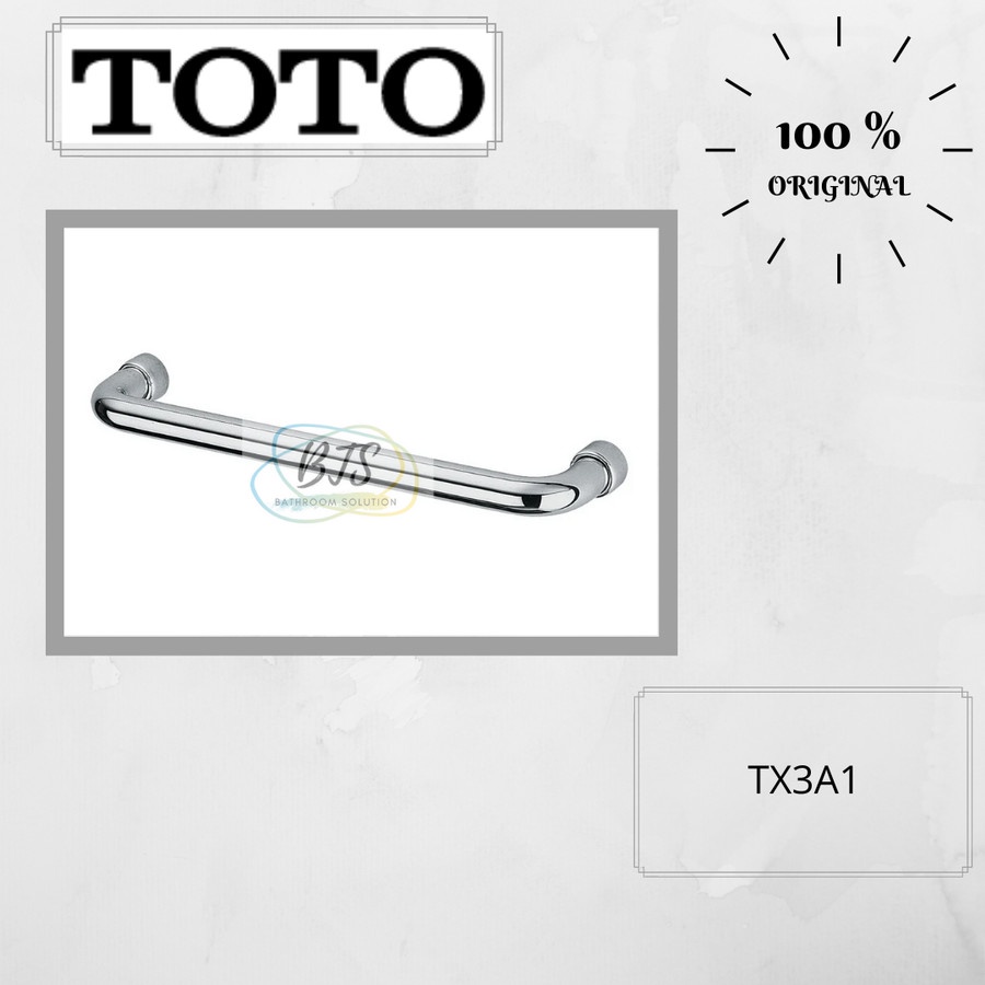 Jual Grab bar TOTO/Pegangan kloset/handle kloset TX3A1 / TX3A2 / TX3A3 / TX 3 A1 | Shopee Indonesia