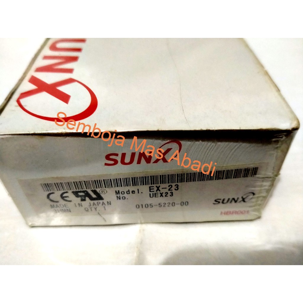 Jual EX-23 SUNX Photoelectric Switch Sensors, Thru Beam , sensing distance 2 meter | Shopee ...